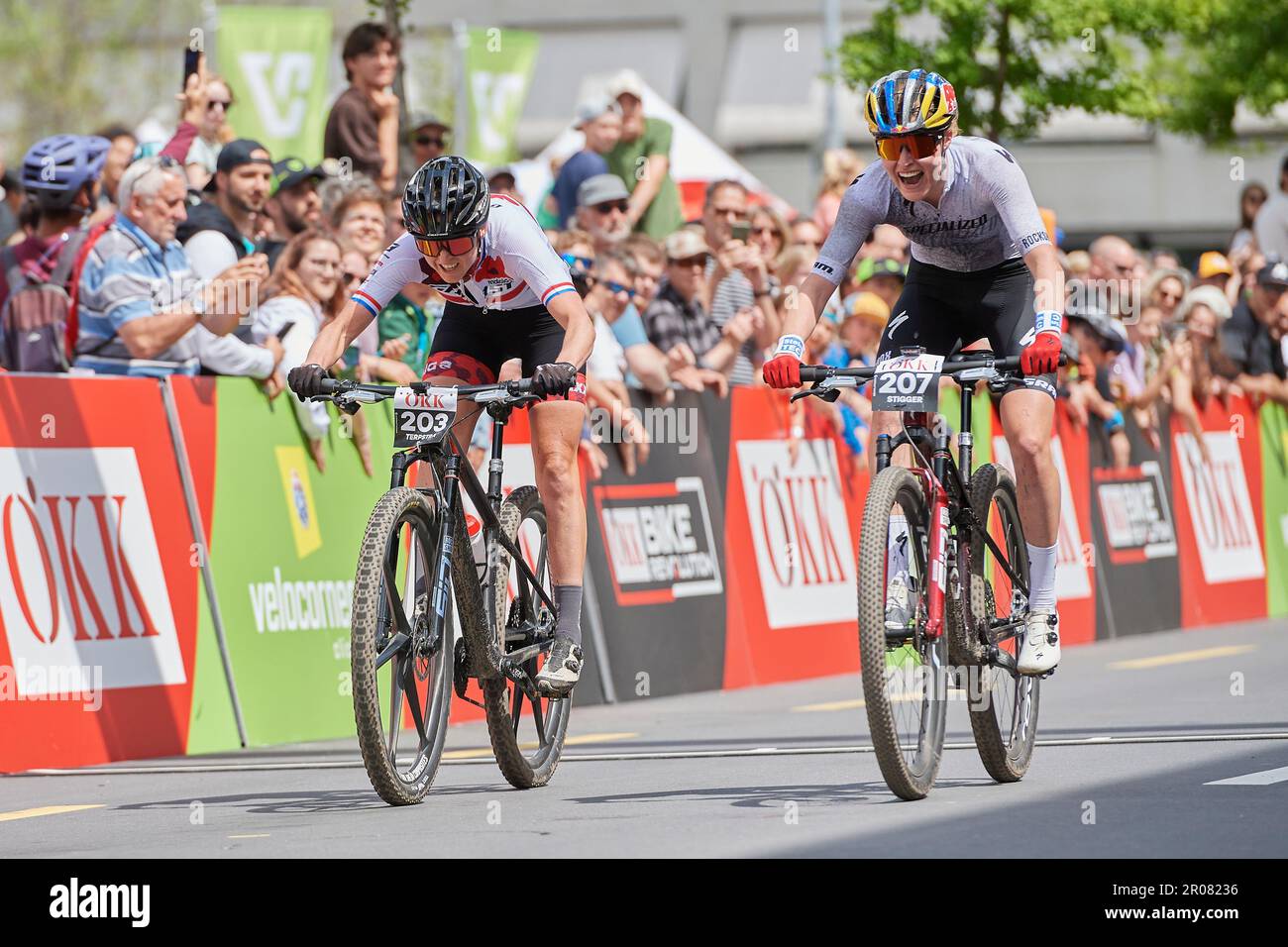 Chur, Schweiz. 7. Mai 2023. Terpstra Anne NED (Ghost Factory Racing) im ...