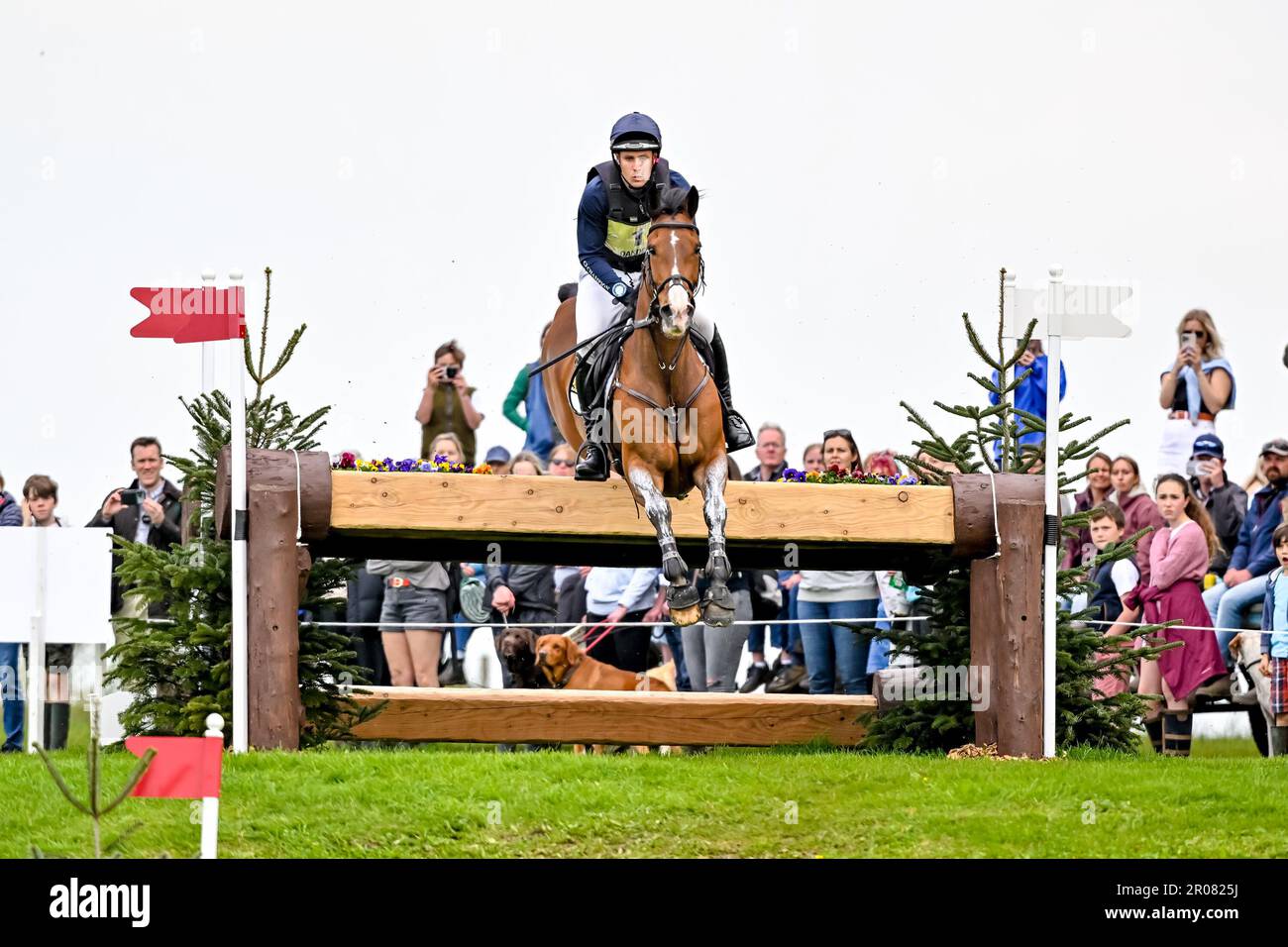 Wills Oakden riding Oughterard Cooley in the Cross Country at Badminton ...