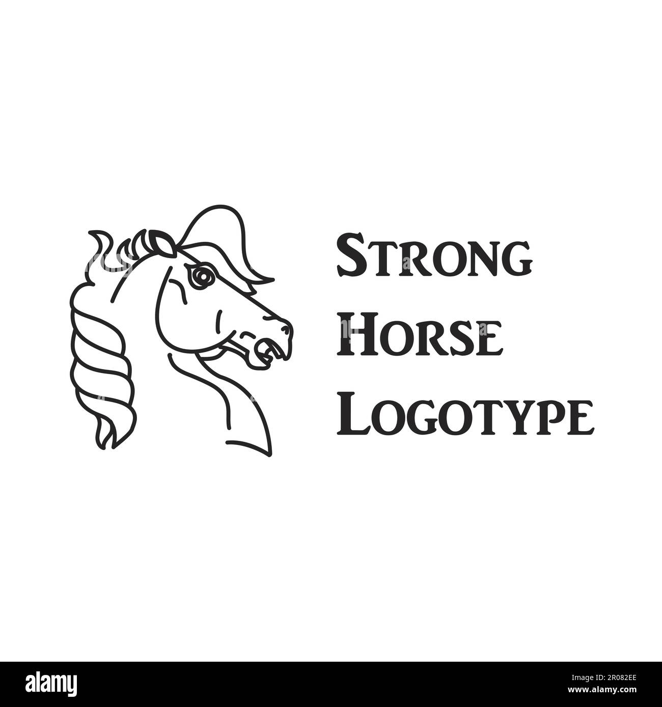 Horse symbol and logo, great power sign Stock Vector Image & Art - Alamy