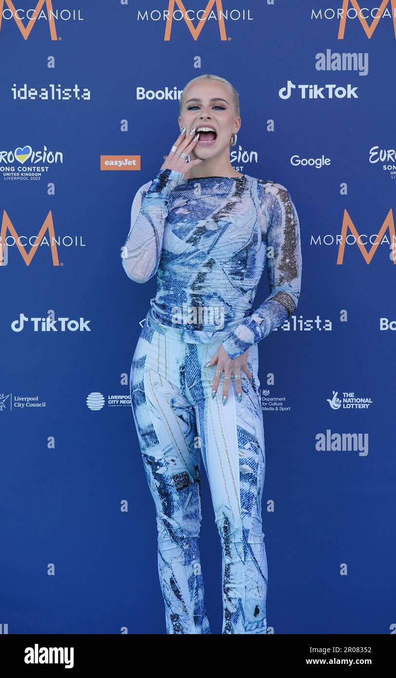 Dilja attending the National Lottery's Big Eurovision Welcome Party at ...