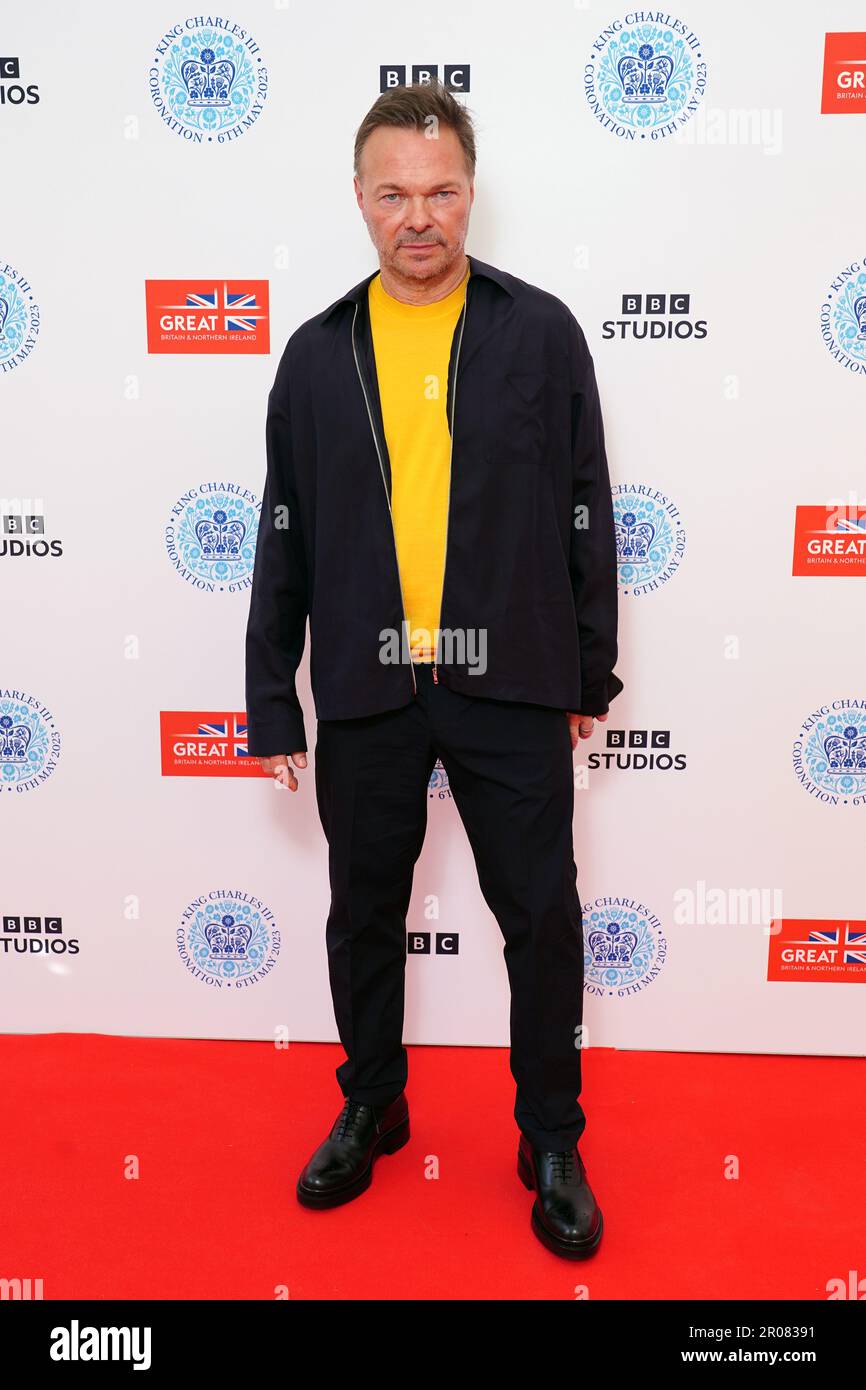 Pete Tong backstage at the Coronation Concert held in the grounds of ...