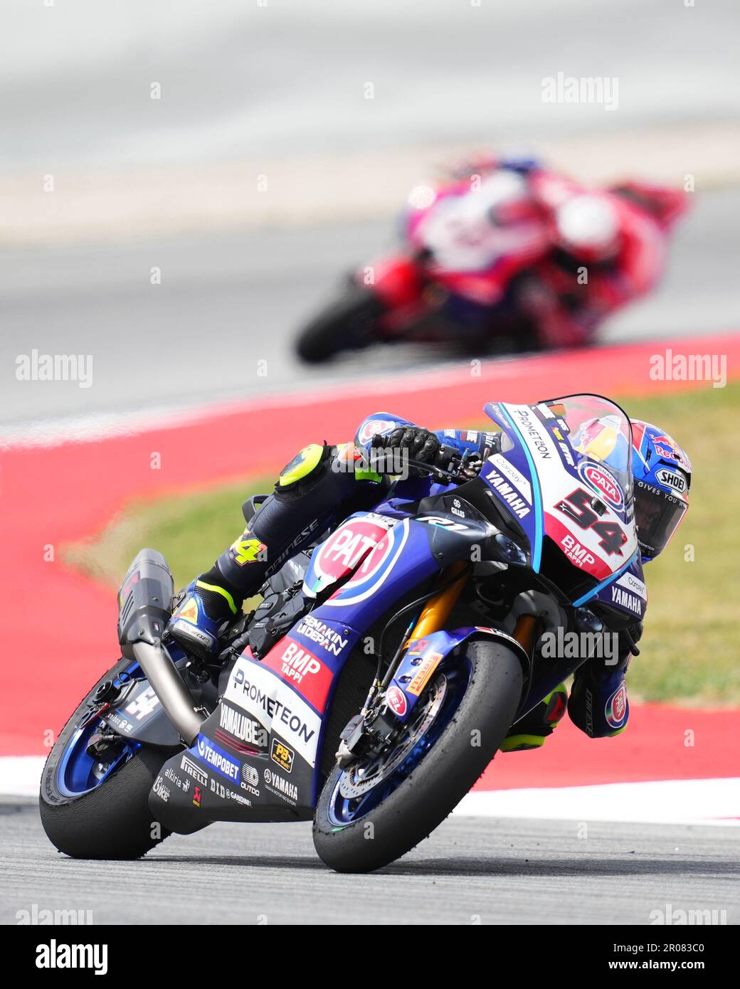 Toprak Razgatlioglu (TUR) Yamaha YZF R1 Pata Yamaha Prometeon WorldSBK during the SBK FIM ...