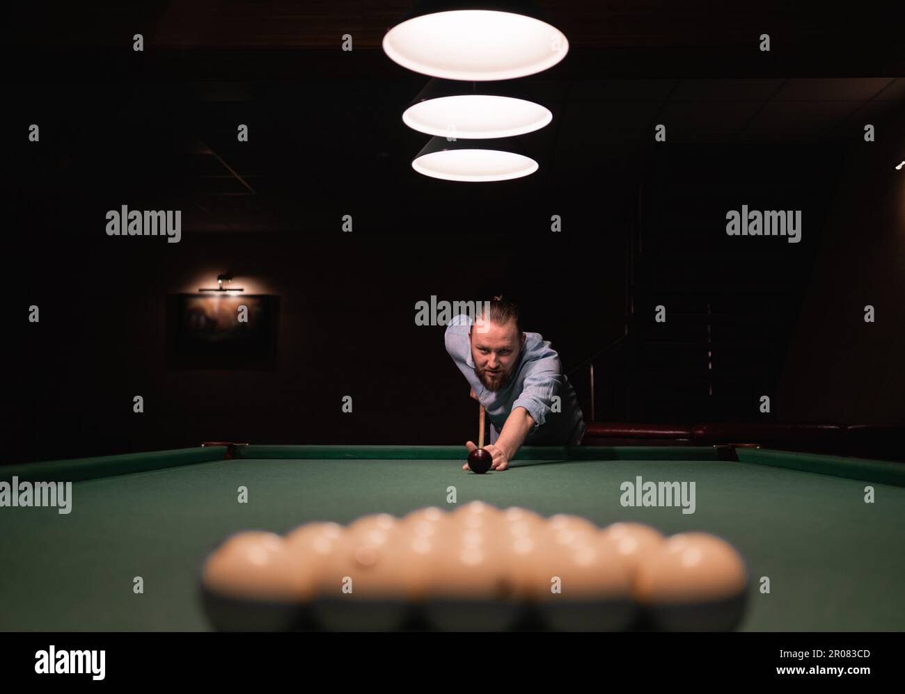 Bearded guy in green takes hi-res stock photography and images - Alamy