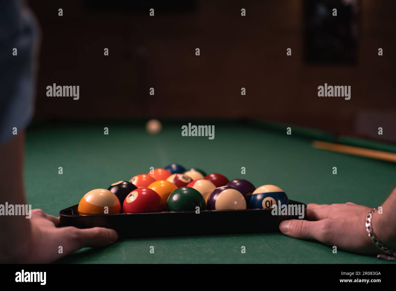 Pool table illustration hi-res stock photography and images - Alamy