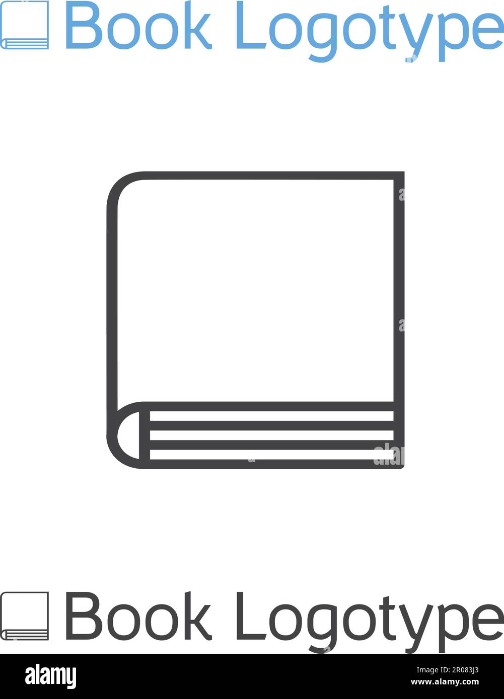 Vector icon of book, school symbol, book logo Stock Vector Image & Art ...