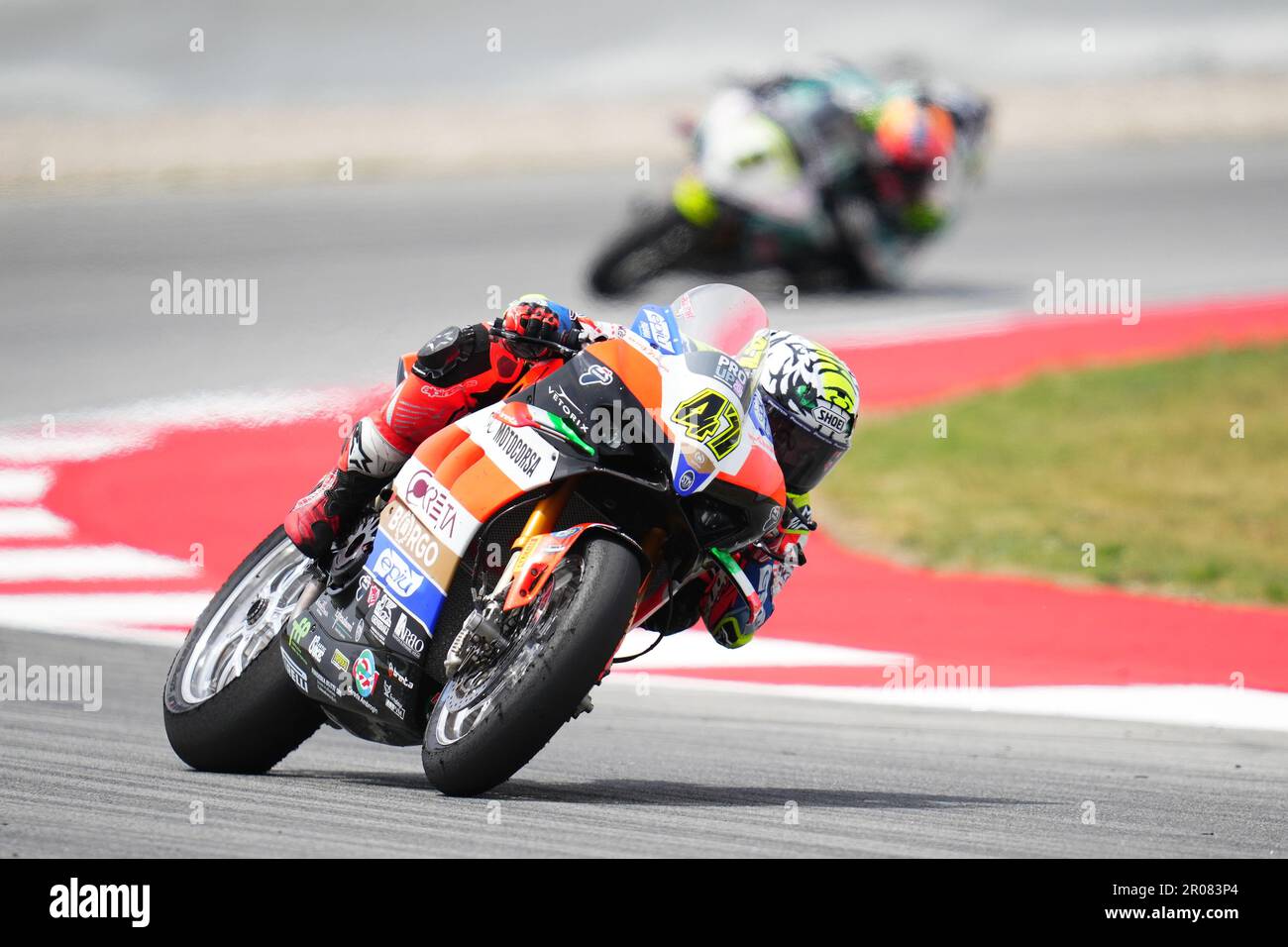 Axel Bassani (ITA) Ducati Panigale V4R Motocorsa Racing during the SBK ...
