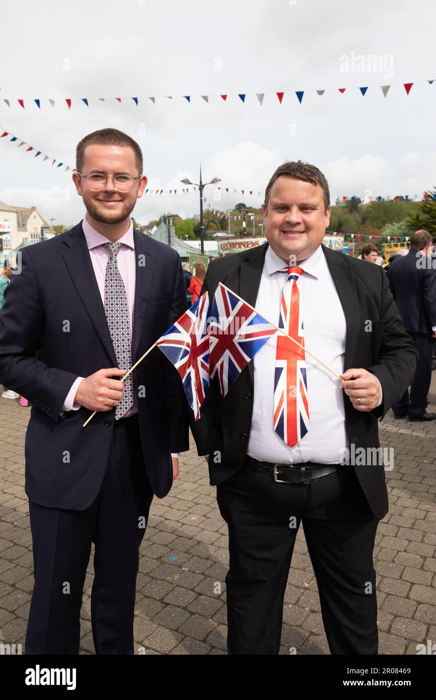 Truro,Cornwall,7th May 2023,A Coronation Parade took place in Truro ...
