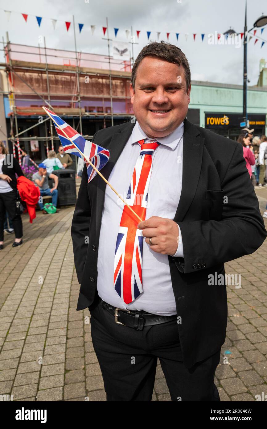Truro,Cornwall,7th May 2023,A Coronation Parade took place in Truro ...