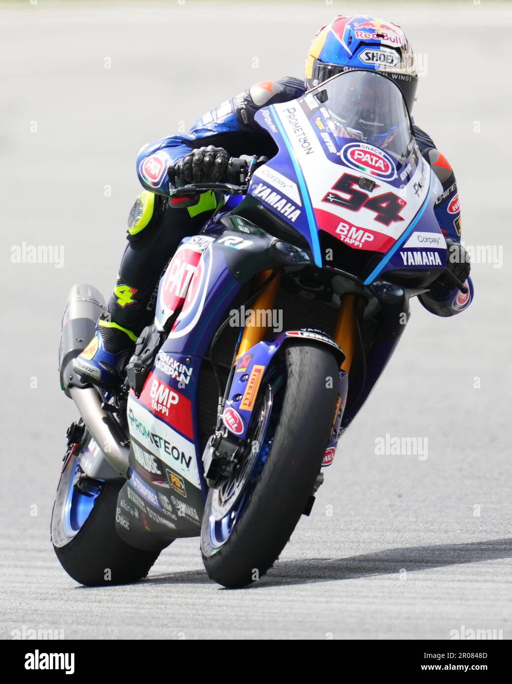 Toprak Razgatlioglu (TUR) Yamaha YZF R1 Pata Yamaha Prometeon WorldSBK during the SBK FIM ...
