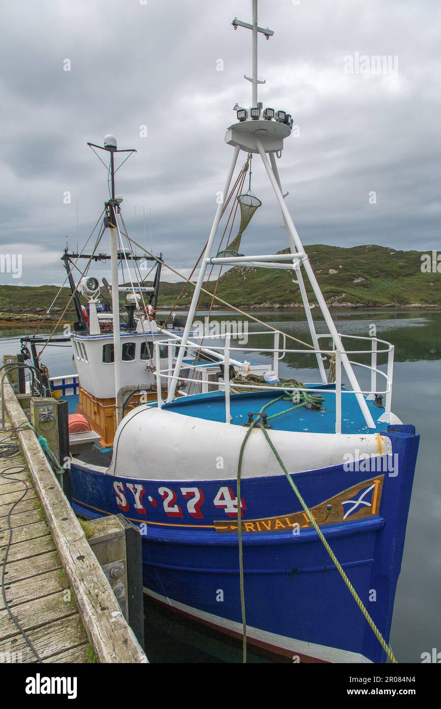 Blue trawler hi-res stock photography and images - Alamy