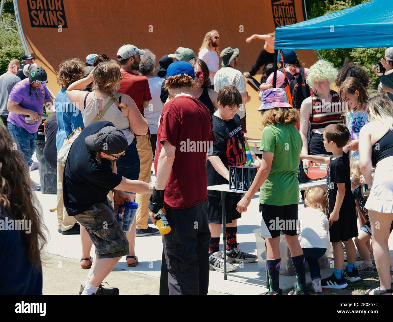 Lawrence, Kansas - May 6, 2023: Corey Lawrence Memorial Vert Ramp ...