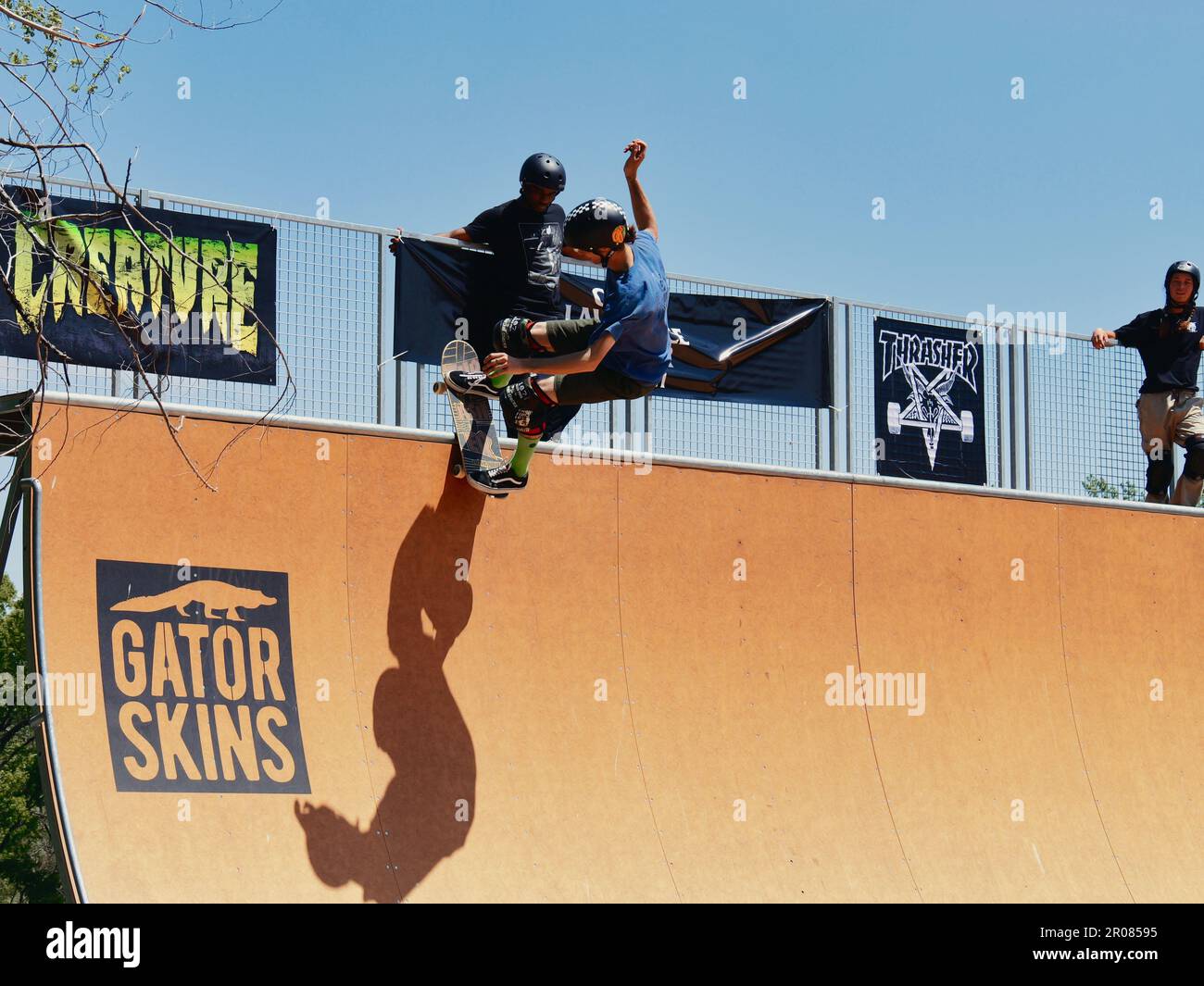 Lawrence, Kansas - May 6, 2023: Corey Lawrence Memorial Vert Ramp ...