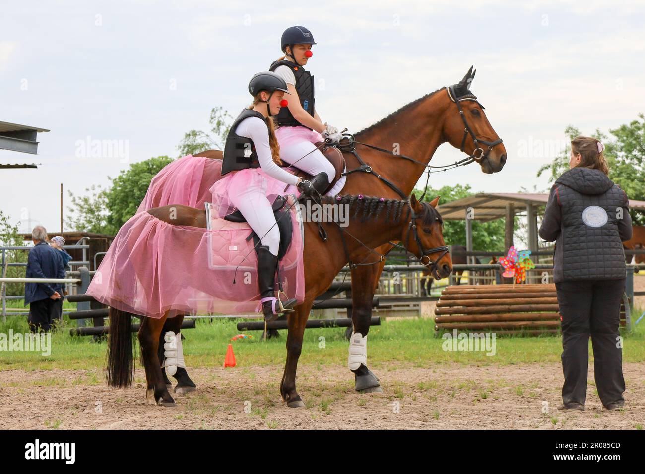 Horse event, rider Stock Photo - Alamy
