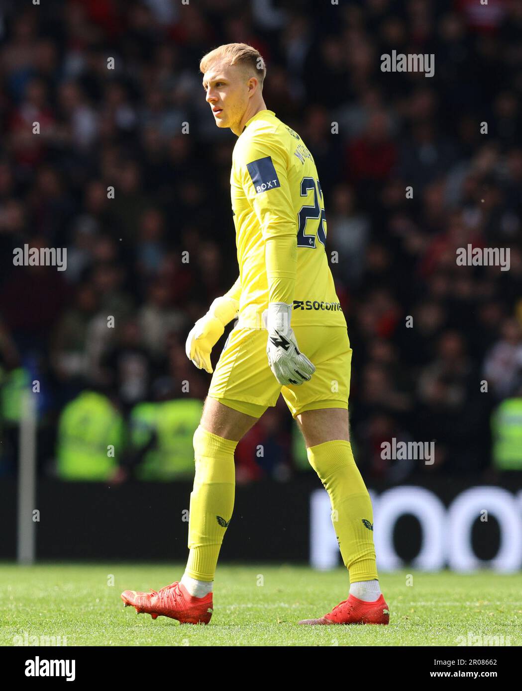 Rangers goalkeeper Robby McCrorie during the cinch Premiership match at ...
