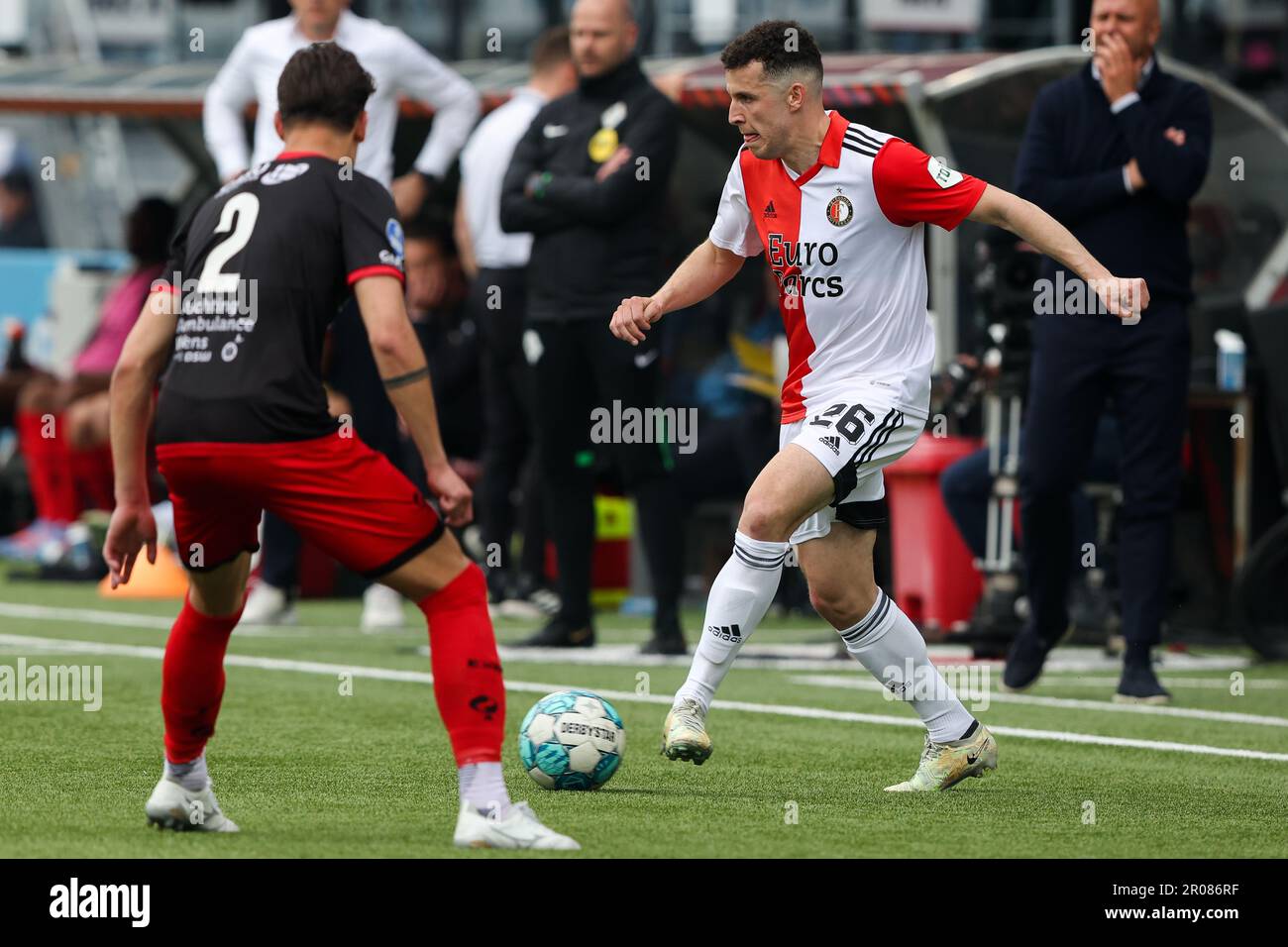 Rotterdam, Netherlands. 07th May, 2023. ROTTERDAM, NETHERLANDS - MAY 7: Oussama Idrissi of ...