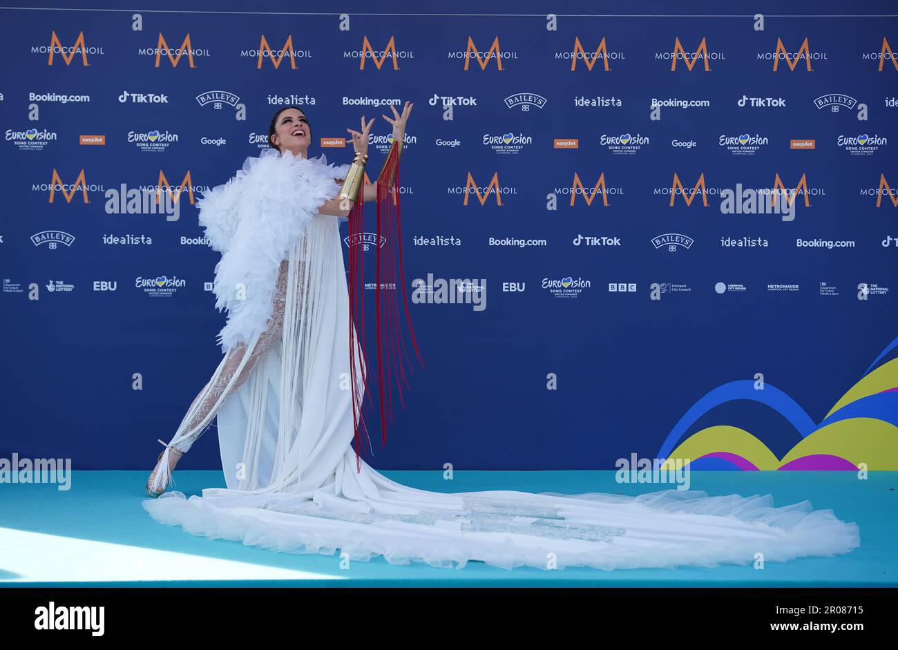 Blanca Paloma attending the National Lottery's Big Eurovision Welcome ...