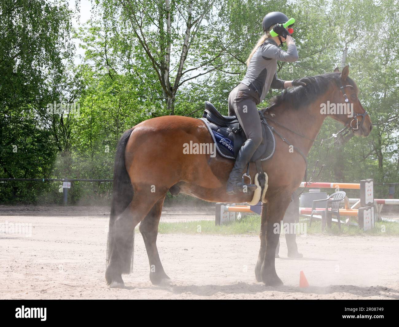 Horse event, rider Stock Photo - Alamy