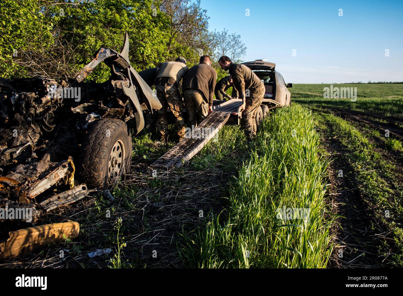 Battlefield salvage hi-res stock photography and images - Alamy
