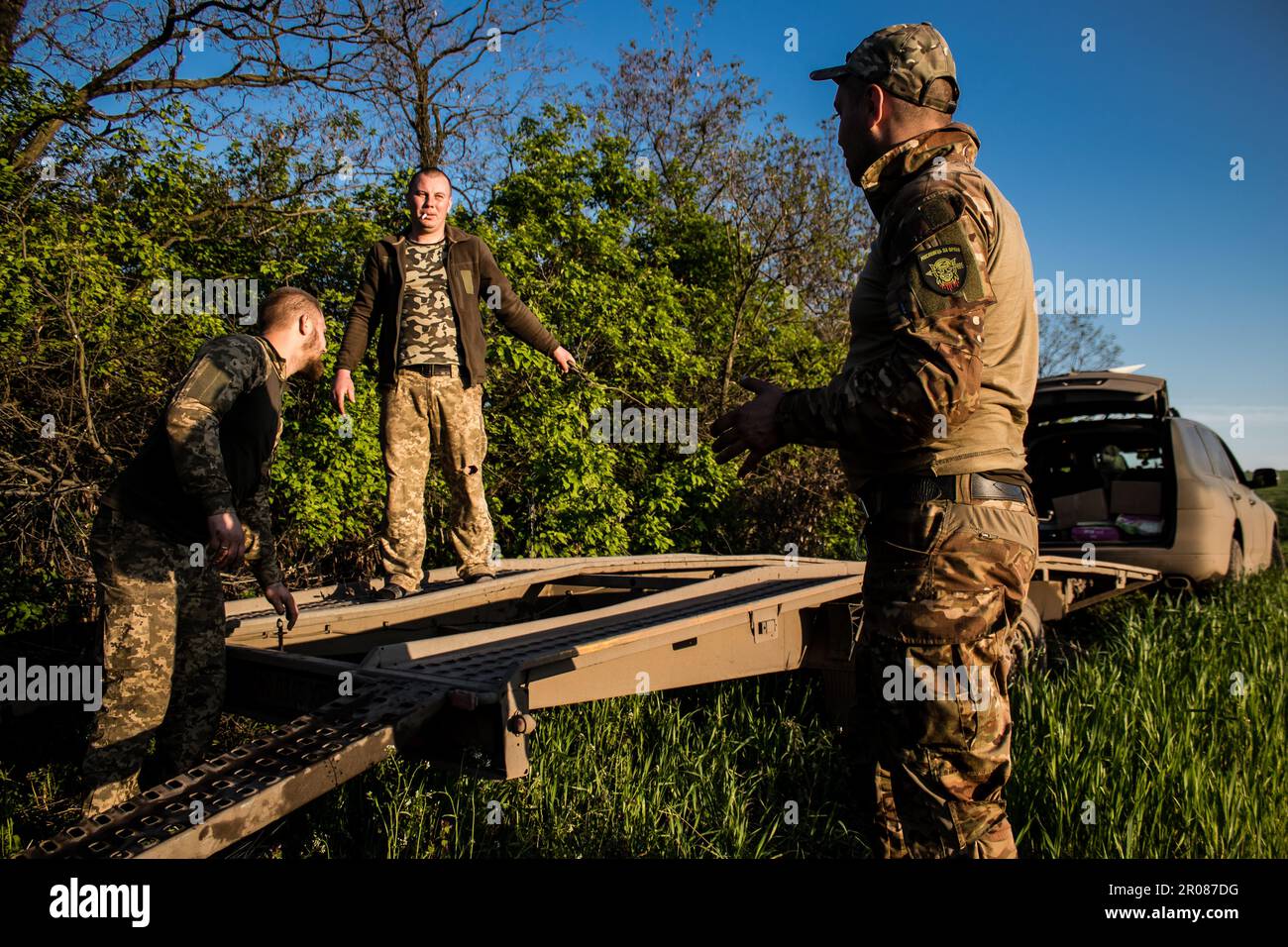 Battlefield salvage hi-res stock photography and images - Alamy