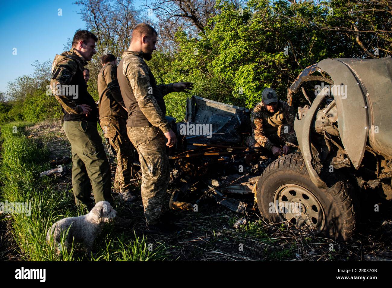 Battlefield salvage hi-res stock photography and images - Alamy