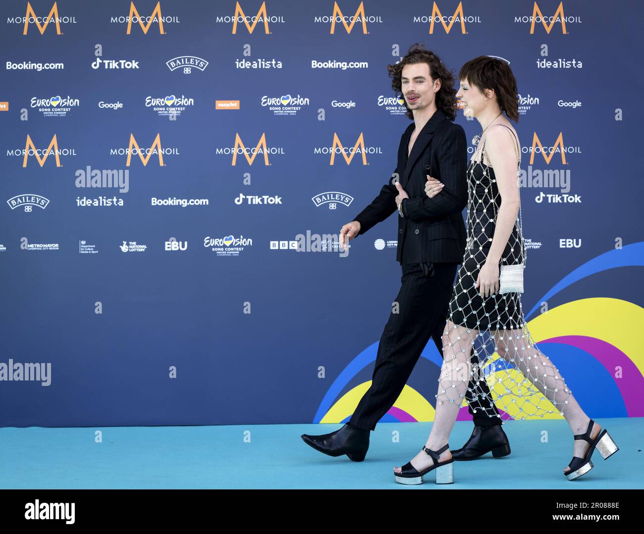 Liverpool, UK. 07th May, 2023. LIVERPOOL - Mia Nicolai and Dion Cooper ...