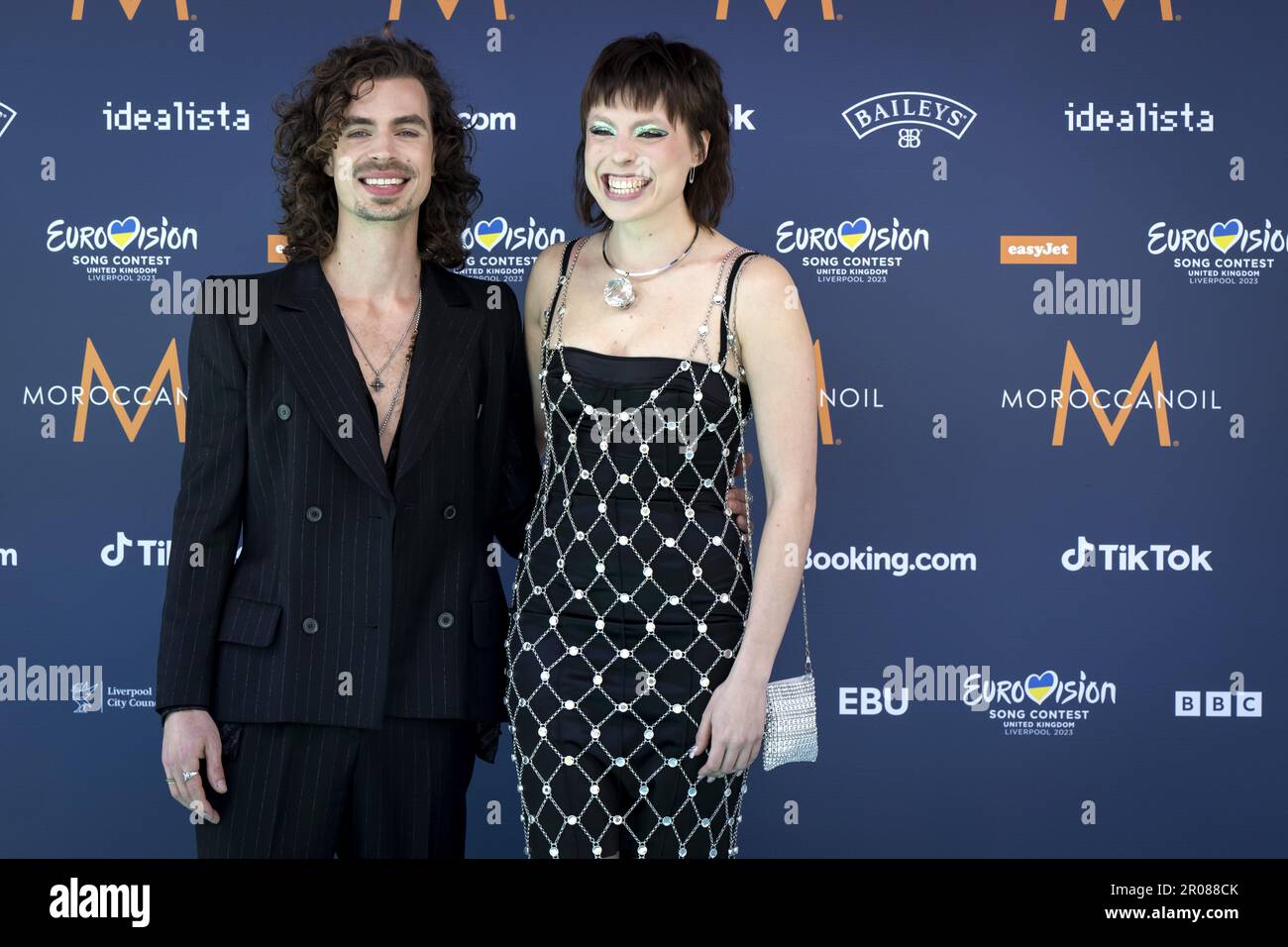 Liverpool, UK. 07th May, 2023. LIVERPOOL - Mia Nicolai and Dion Cooper ...