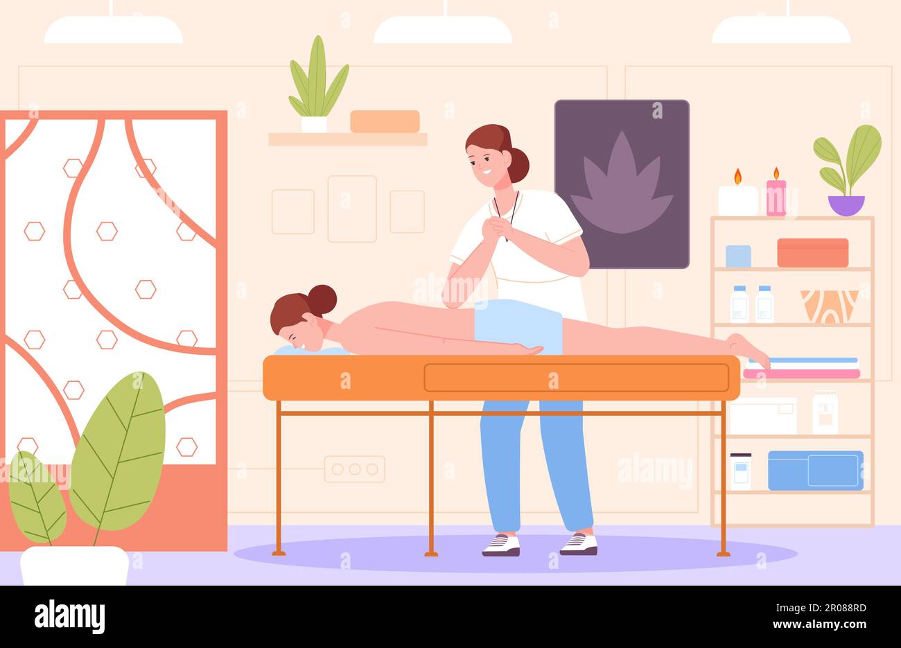 Physio room Stock Vector Images - Alamy