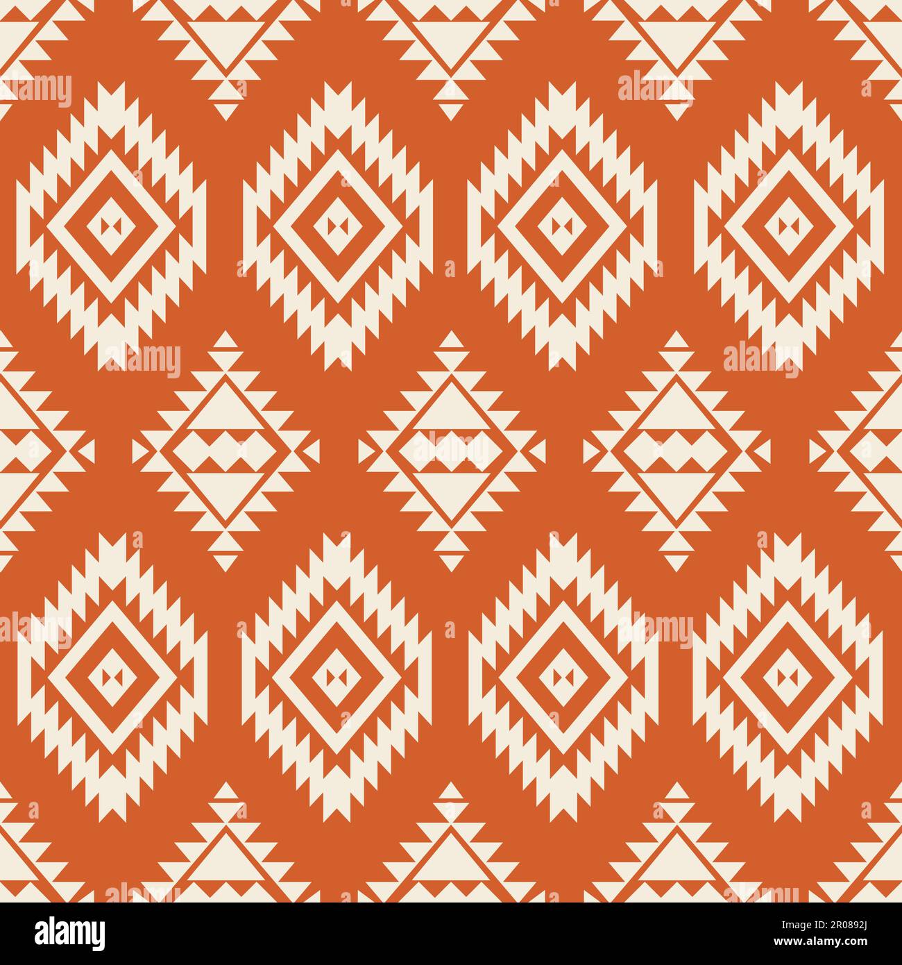 Southwestern Aztec Seamless Pattern. Navajo Print Stock Vector Image ...