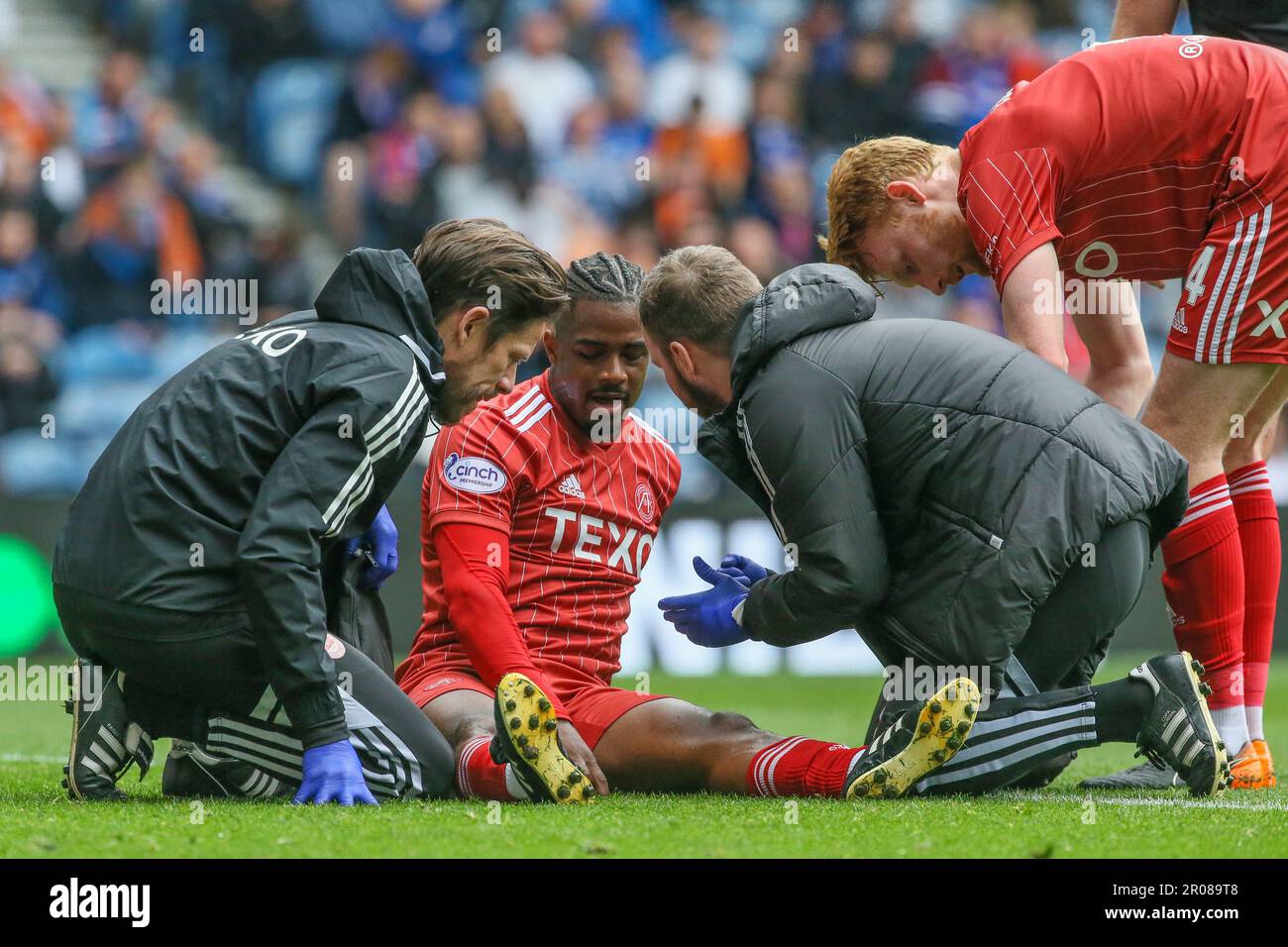 Glasgow, UK. 07th May, 2023. Rangers played Aberdeen at Ibrox Stadium ...