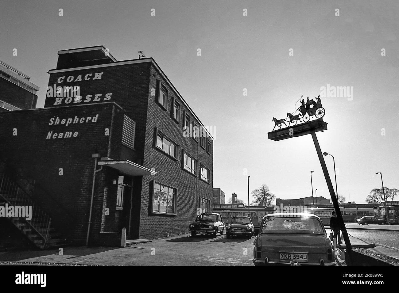 Coach and Horses,Pub,Gravel Walk,Canterbury,Kent,Demolished Stock Photo ...