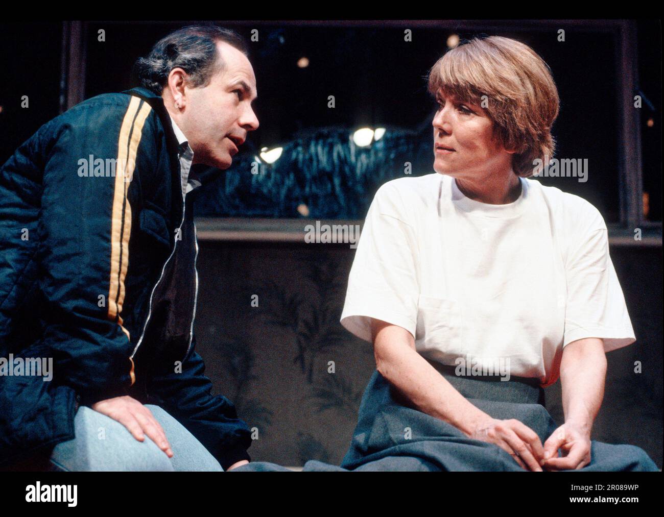 Nicholas Woodeson (Berlin Bertie), Diana Rigg (Rosa) in BERLIN BERTIE ...