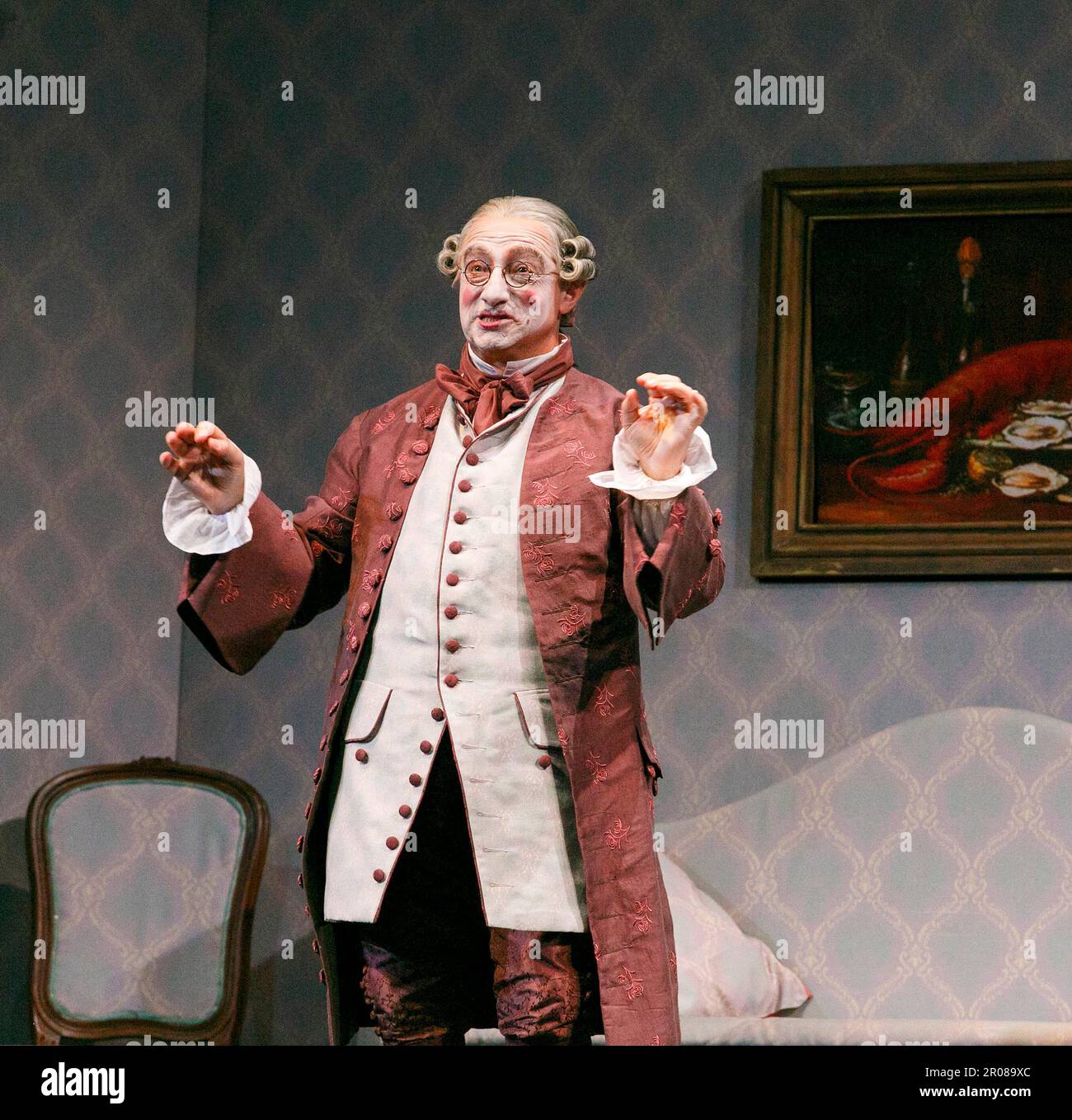 Alessandro Corbelli (Don Pasquale) in DON PASQUALE at Glyndebourne ...