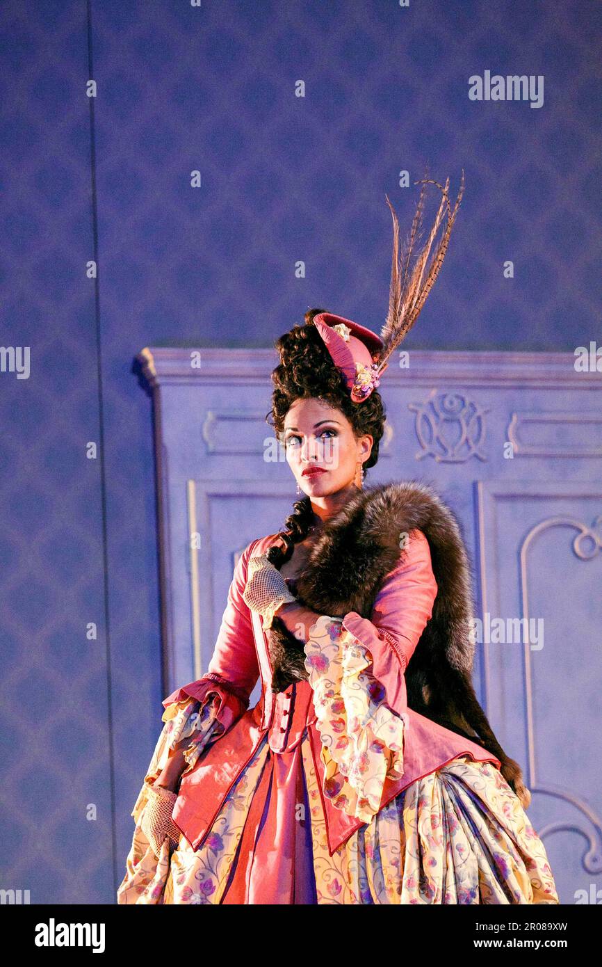 Danielle de Niese (Norina) in DON PASQUALE at Glyndebourne Festival ...