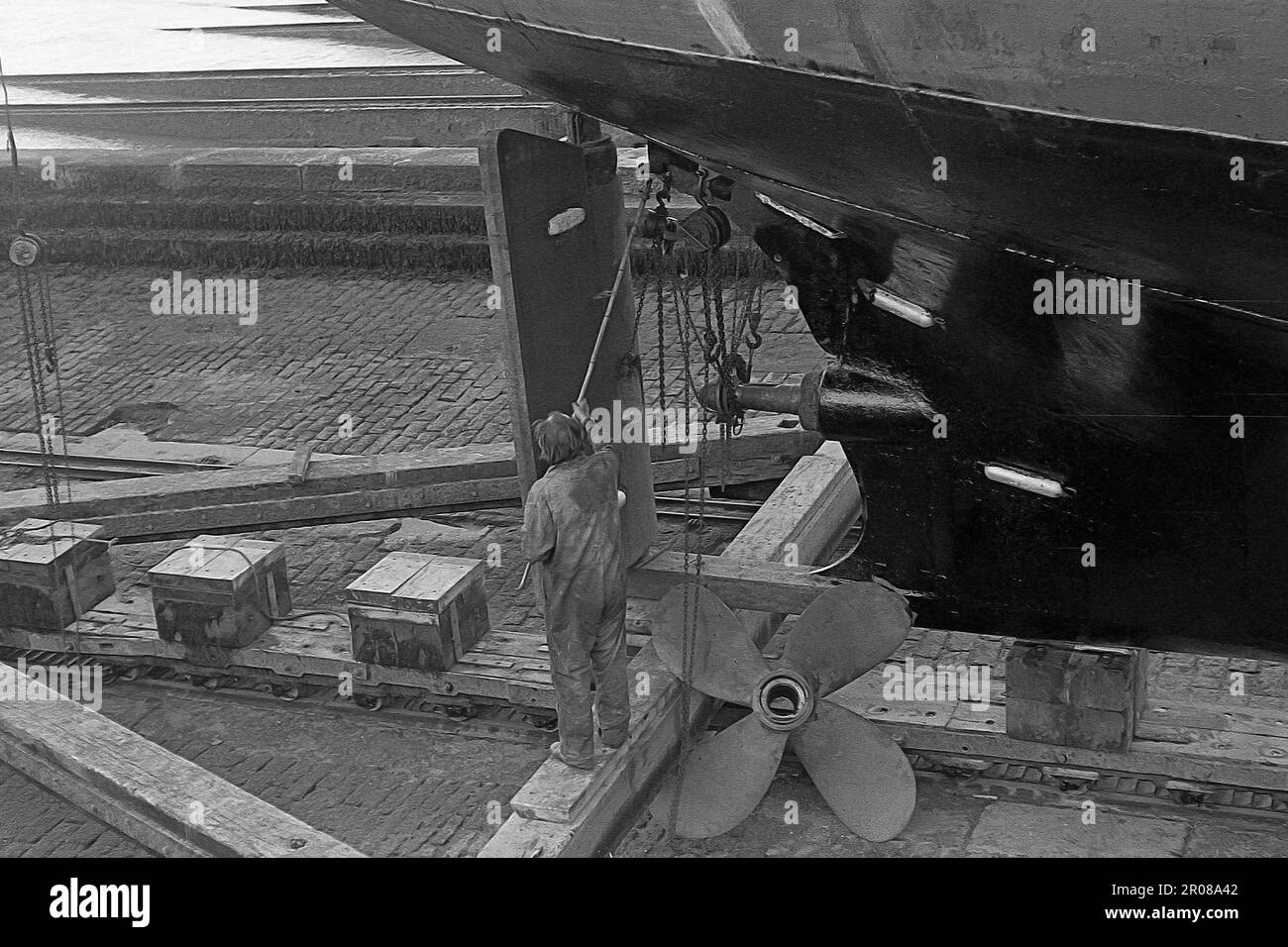 Pattree,Boat on Slipway,Ramsgate Harbour,Ramsgate,Kent,circa,1979 ...