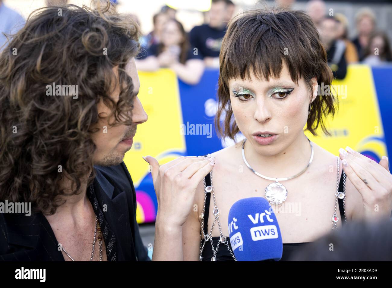 Liverpool, UK. 07th May, 2023. LIVERPOOL - Mia Nicolai and Dion Cooper ...