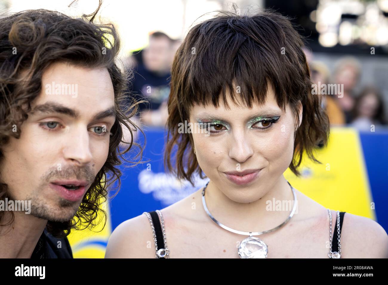Liverpool, UK. 07th May, 2023. LIVERPOOL - Mia Nicolai and Dion Cooper ...