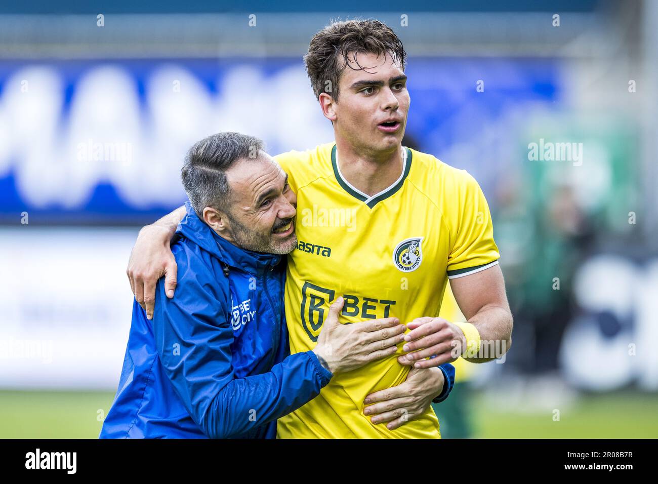 SITTARD - Rodrigo Guth of Fortuna Sittard after the conclusion of the ...