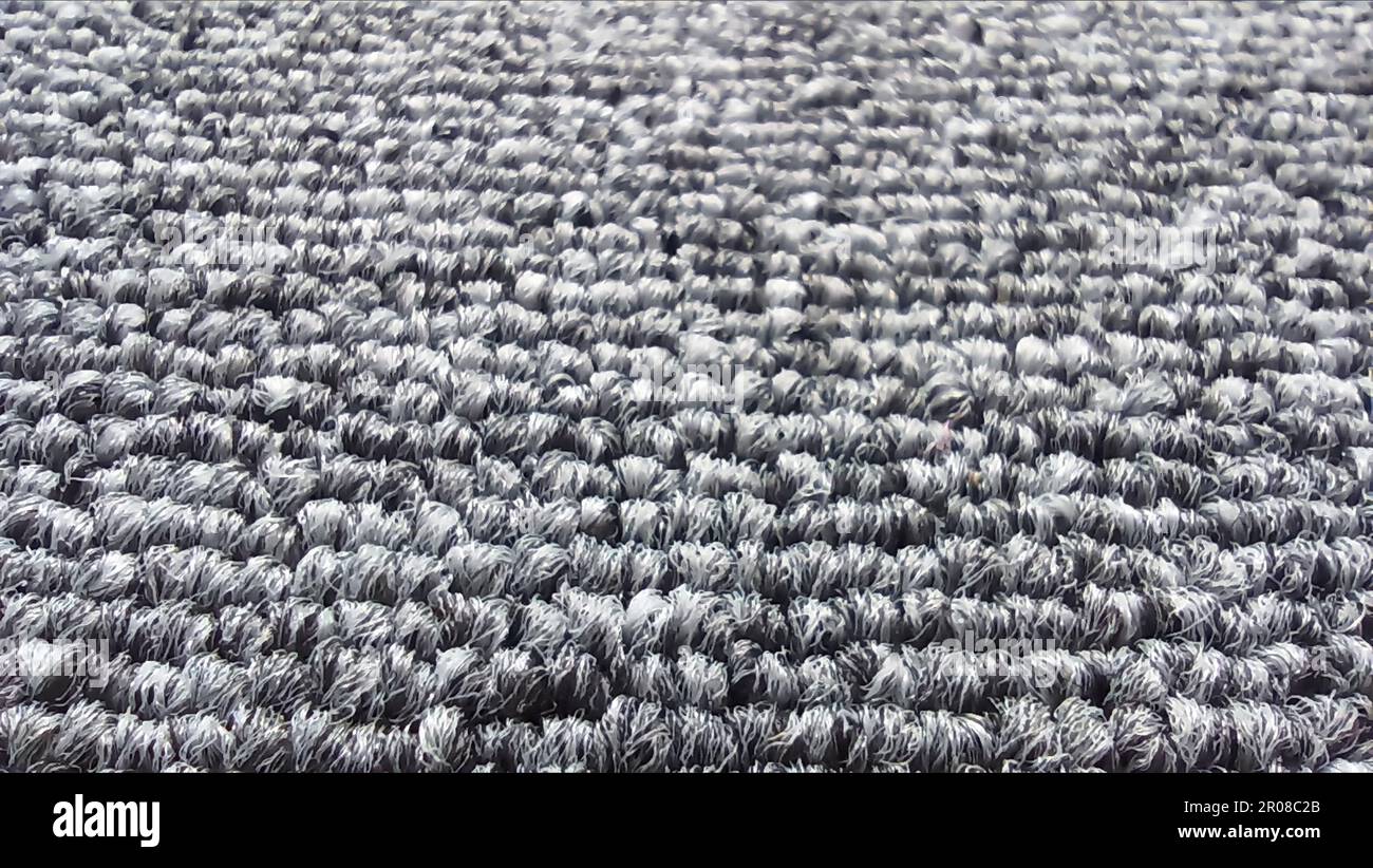Gray fiber textured carpet background Stock Photo - Alamy
