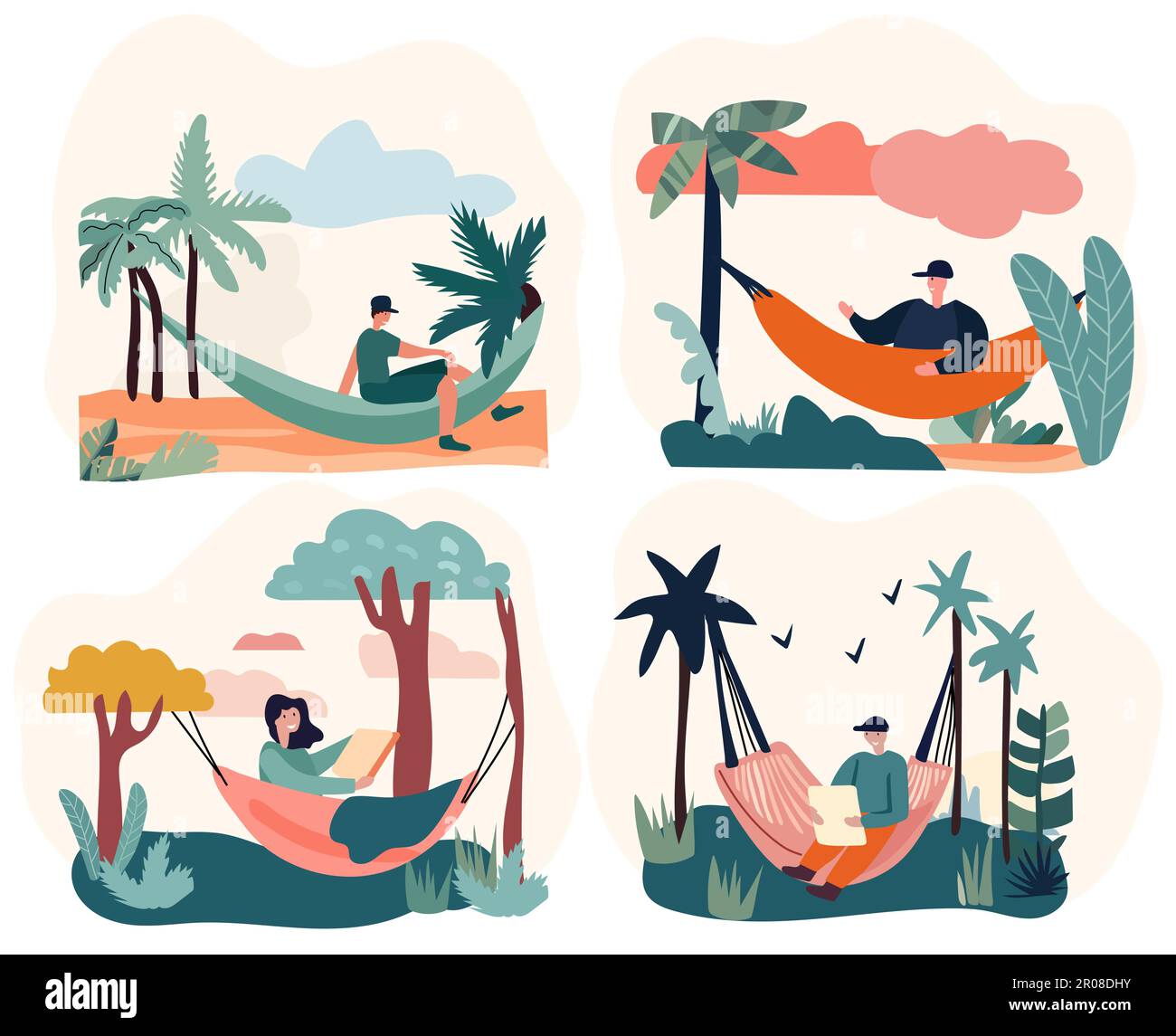 Suspended activities Stock Vector Images - Alamy