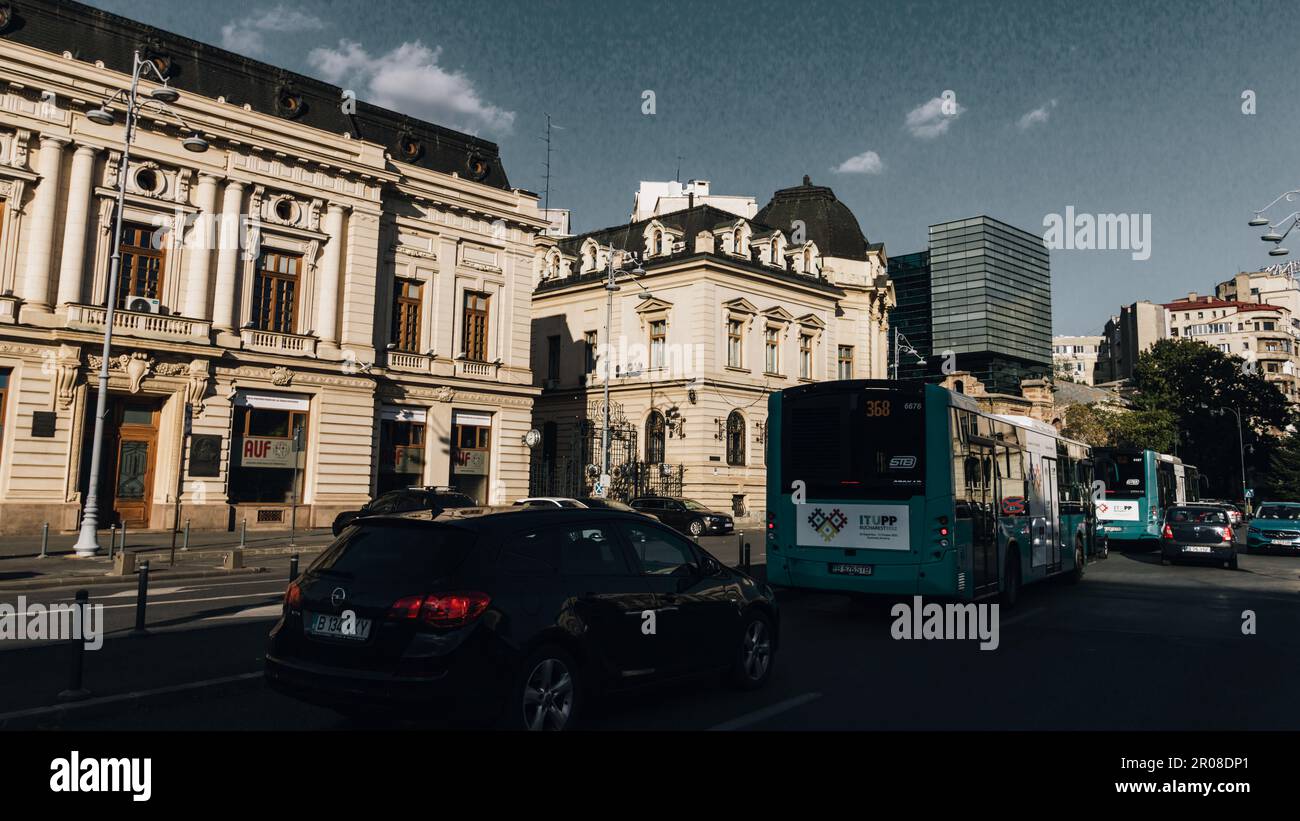 Bumper to Bumper - Urban traffic congestion during peak hour in ...