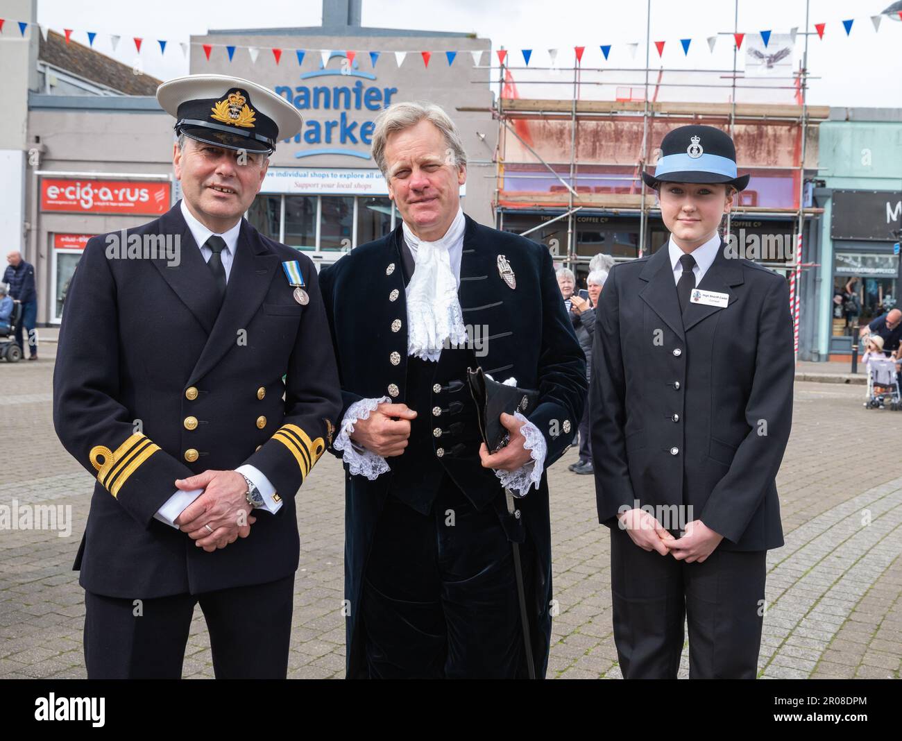 Truro,Cornwall,7th May 2023,A Coronation Parade took place in Truro ...