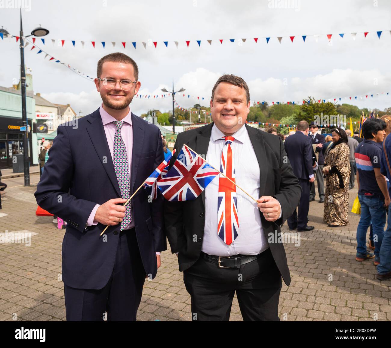 Truro,Cornwall,7th May 2023,A Coronation Parade took place in Truro ...