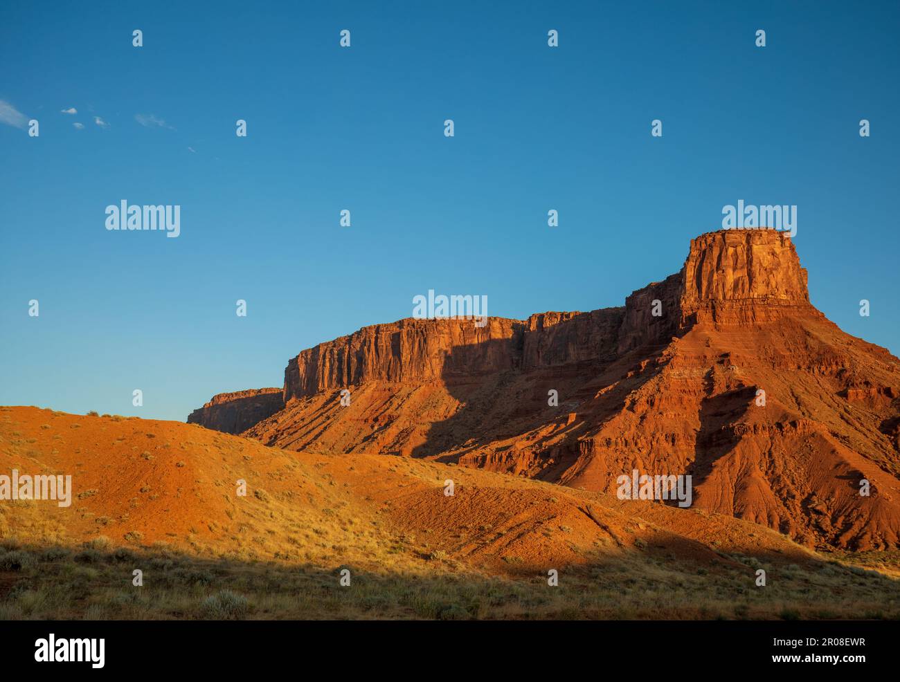 Scenic Desert Landscape in Utah in Summer Stock Photo - Alamy
