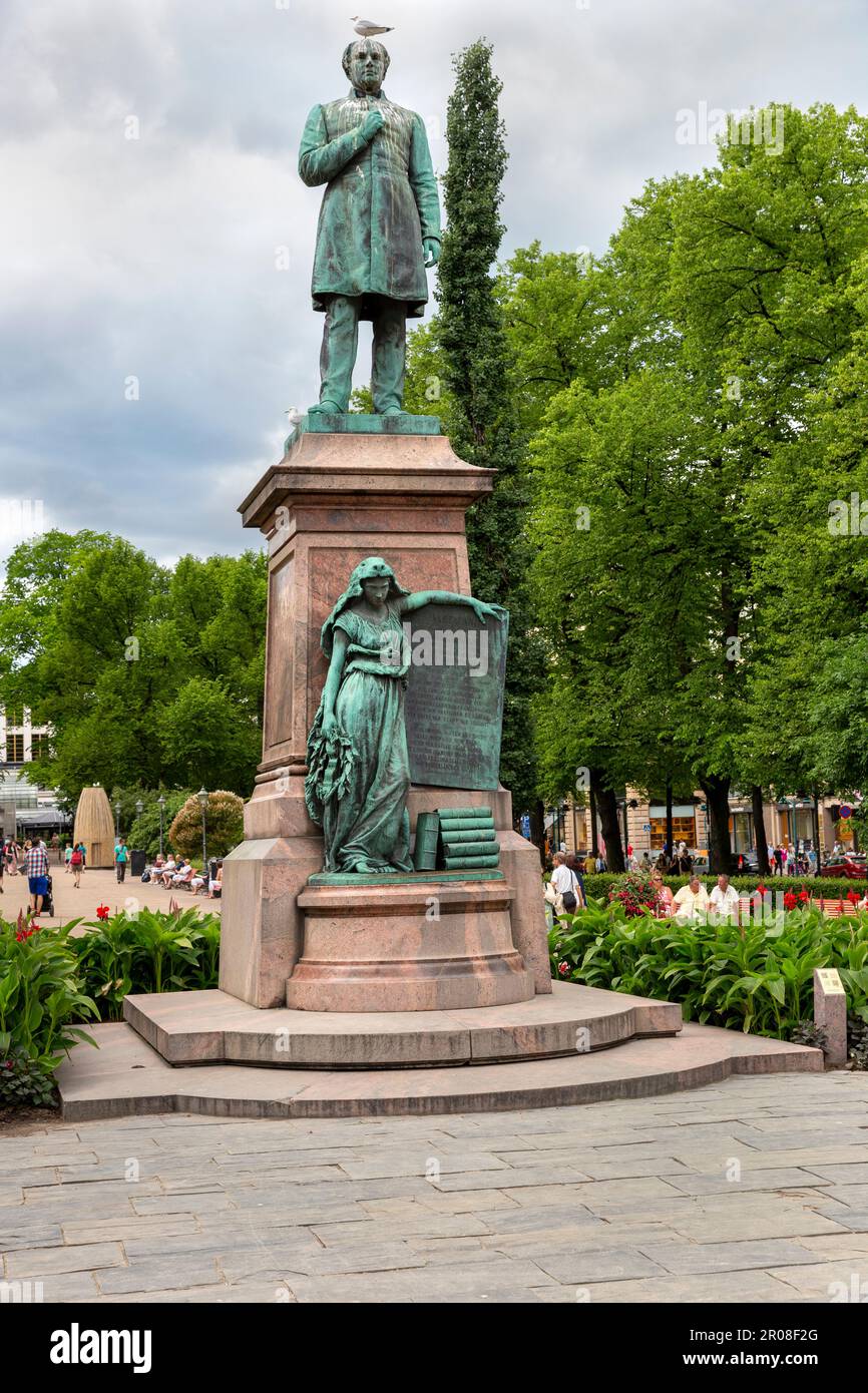 The 1885 Statue of Johan Ludvig Runeberg is a statue dedicated to the ...