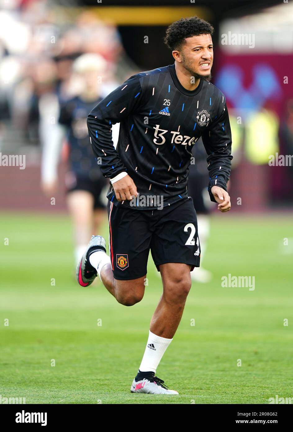 Jadon sancho 2023 manchester united hi-res stock photography and images - Alamy