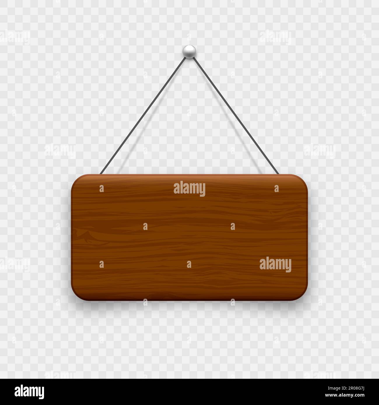 Wooden hanging signboard. Made of wood door sign for cafe, restaurant ...