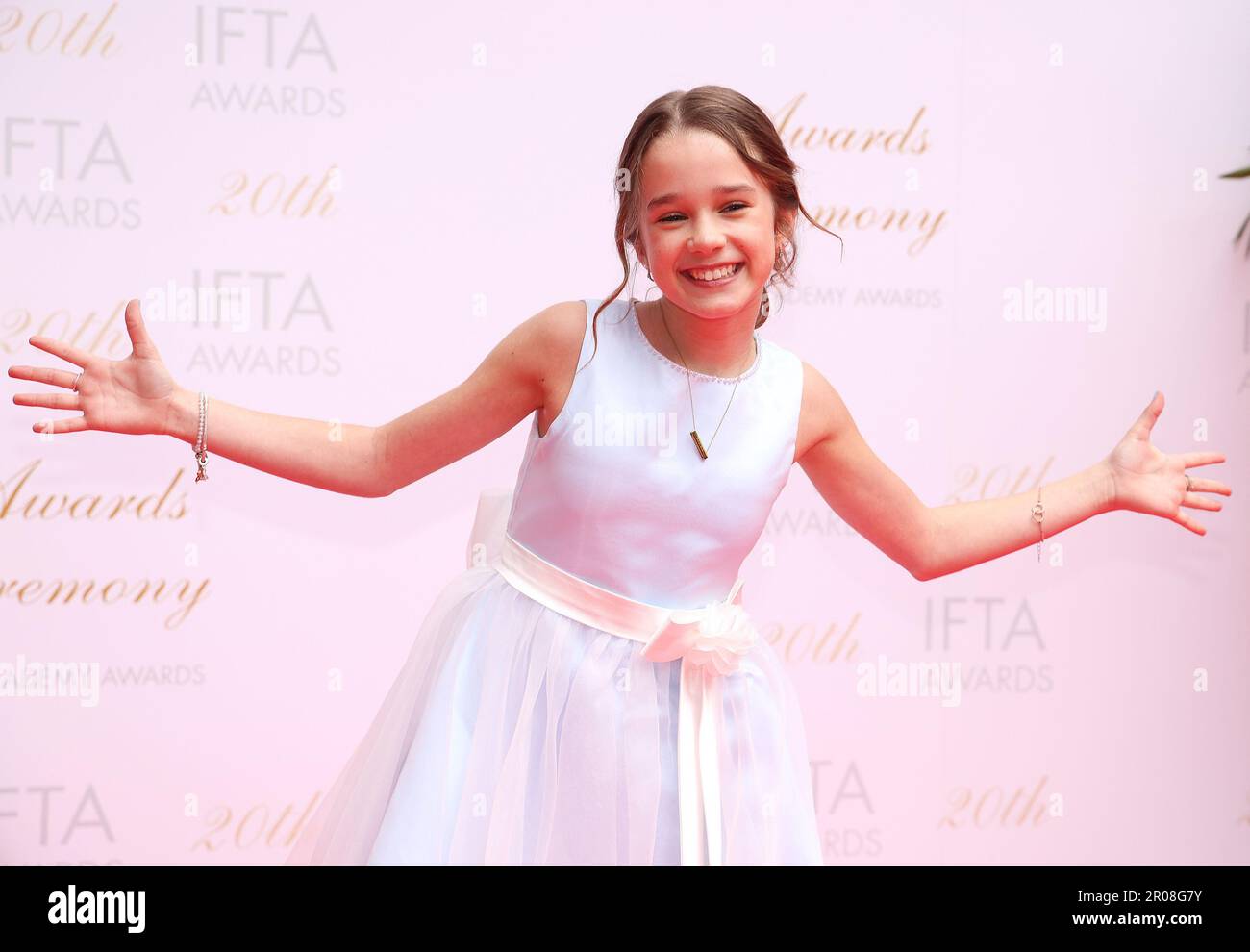 Alisha Weir on the red carpet ahead of the 20th Irish Film and ...