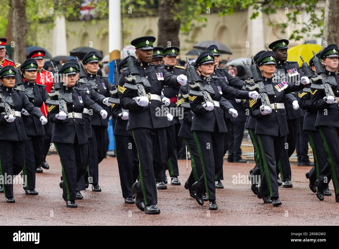 London, UK. 6th May, 2023. Members of the military take part in the ...