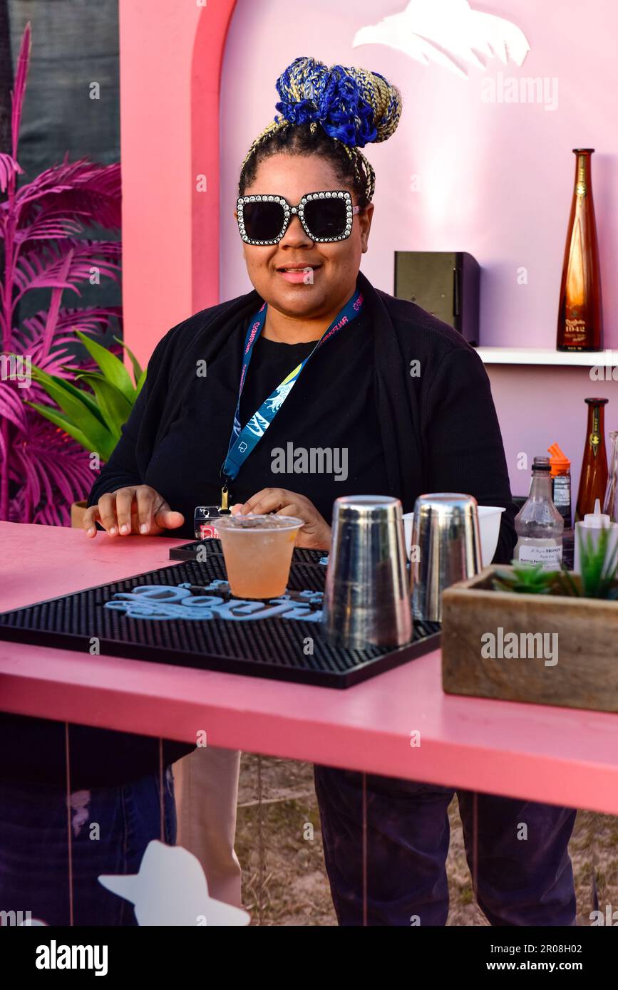 Redondo Beach, California, May 6, 2023 - Don Julio Vendor at BeachLife ...