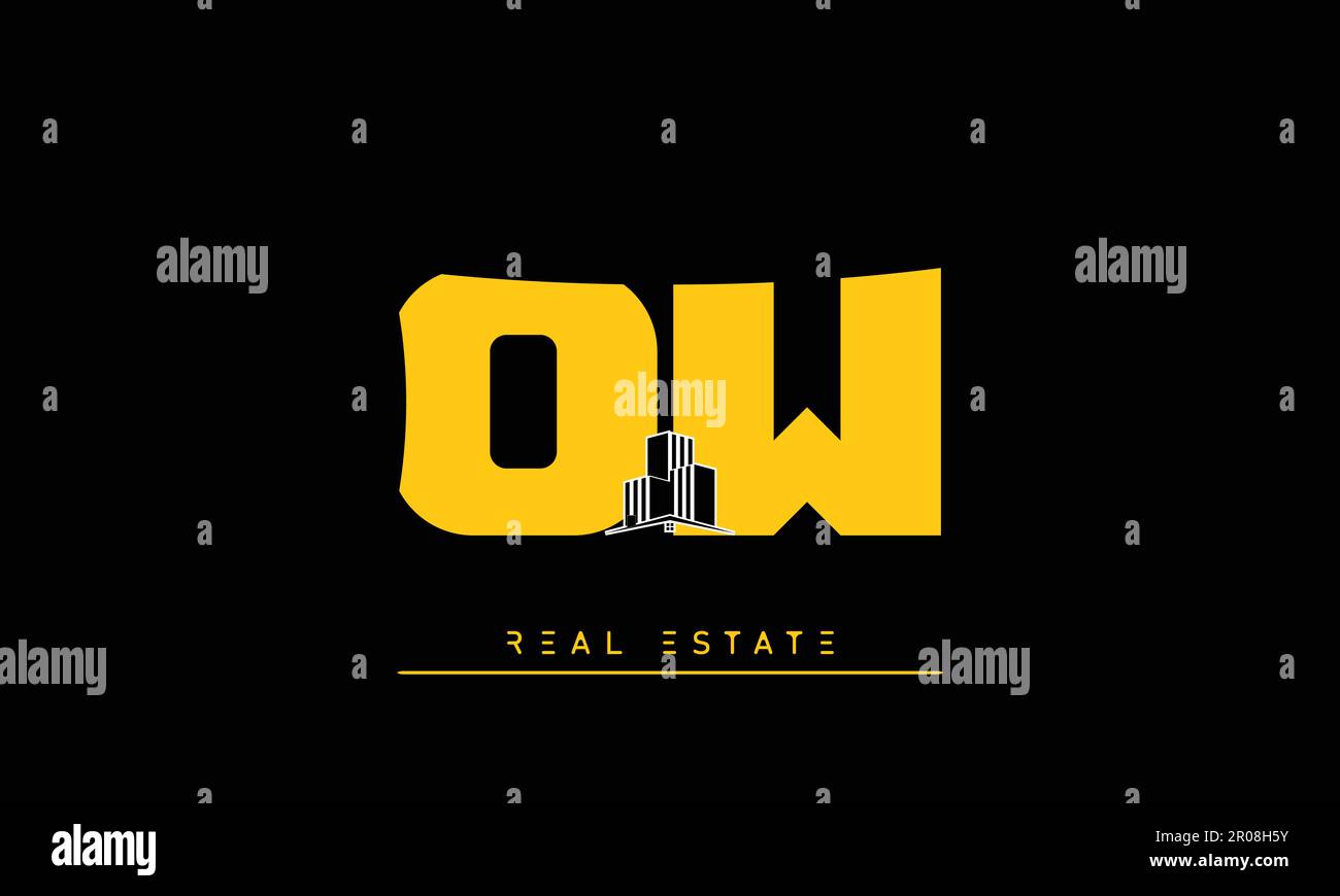 Ow real estate symbol hi-res stock photography and images - Alamy
